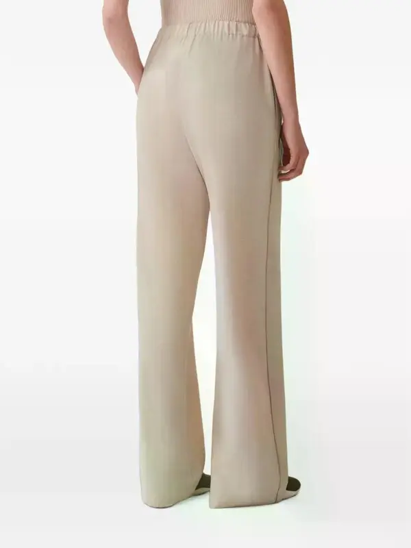 Fabiana Filippi Slub Texture Elasticated Waist Track Pants