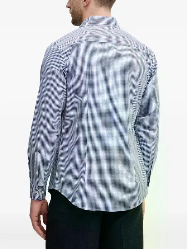 BENETTON Gingham-check Shirt