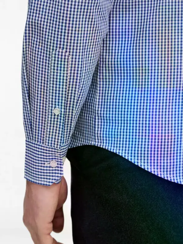BENETTON Gingham-check Shirt