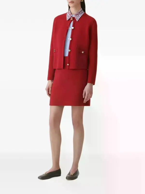 Fabiana Filippi Knitted Mini Skirt