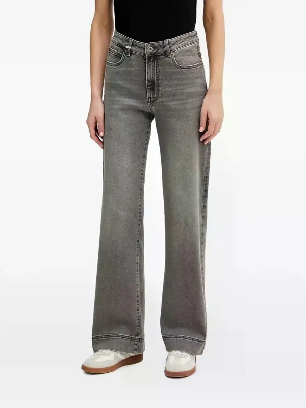 BENETTON High-waisted Wide-leg Jeans