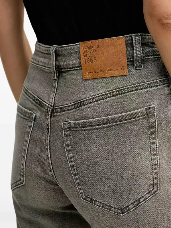 BENETTON High-waisted Wide-leg Jeans