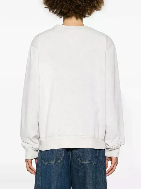 Isabel Marant Étoile Mikoy Flocked Logo Sweatshirt