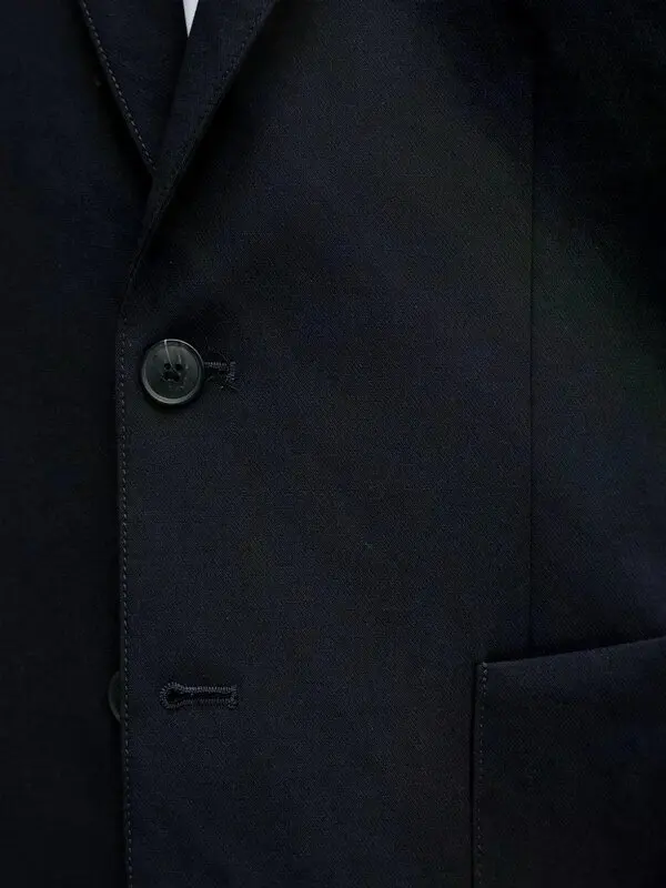 BENETTON Single-breasted Notched-lapel Blazer
