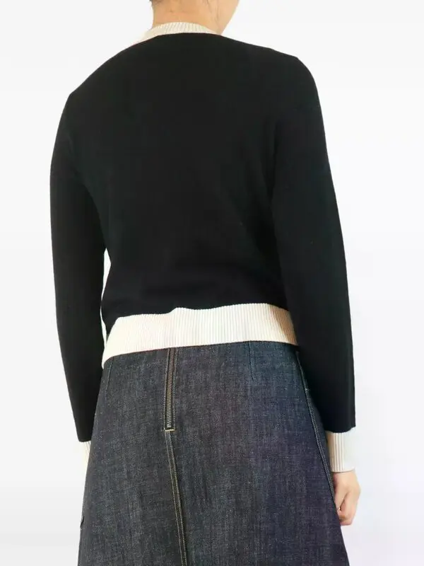 From Future Contrast-trim Cashmere Cardigan