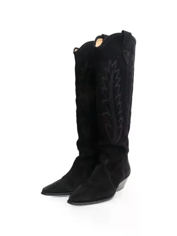 ISABEL MARANT VINTAGE Suede Western Boots