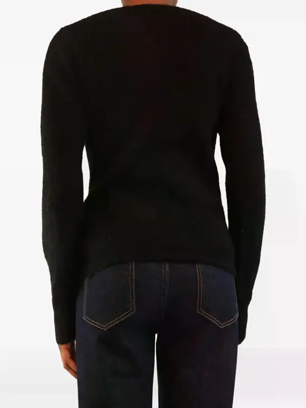 Khaite Off-the-shoulder Sweater - Black