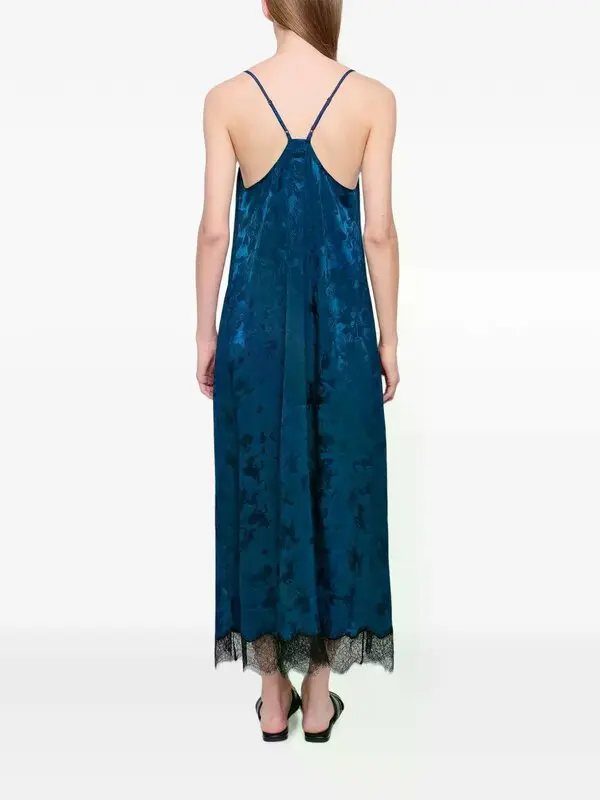 Zadig&Voltaire Respa Jac Horses Dress - Blue