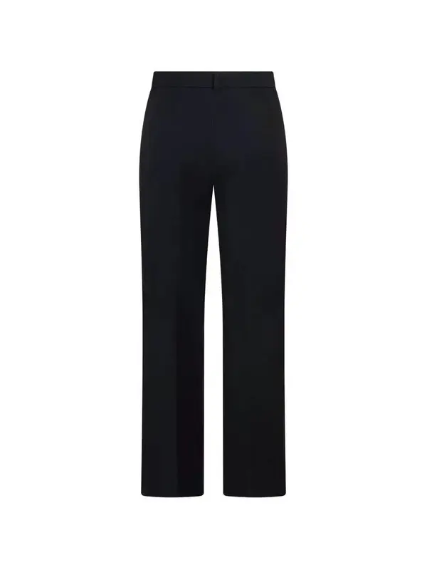 Max Mara Pressed-crease Straight-leg Trousers