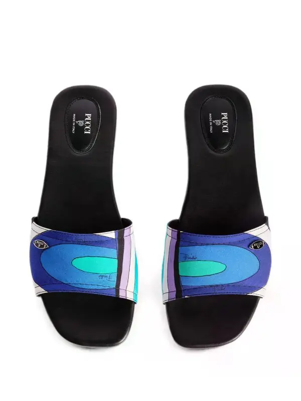 Emilio Pucci Iride-print Slides