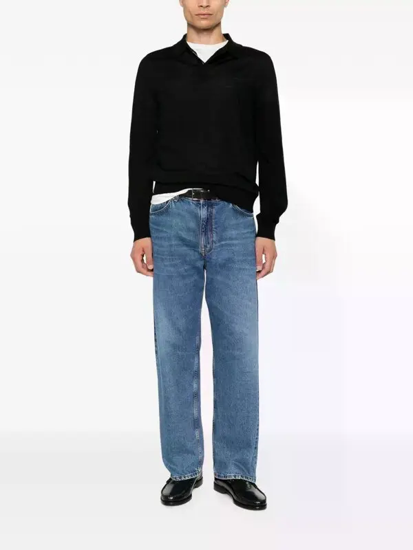Paul Smith Long-sleeve Polo Shirt - Black