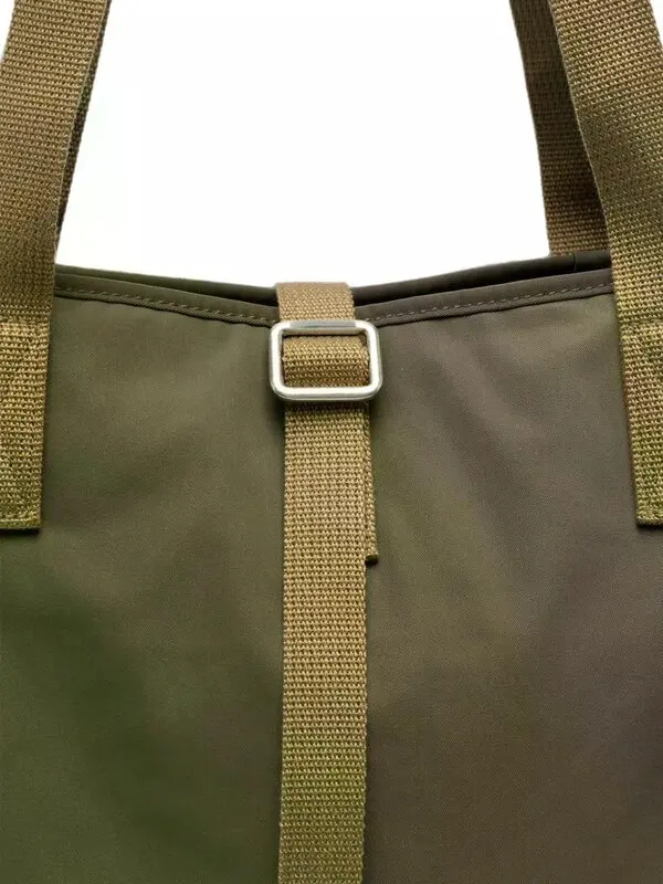 A.p.c. Logo-detail Buckle-strap Shoulder Bag