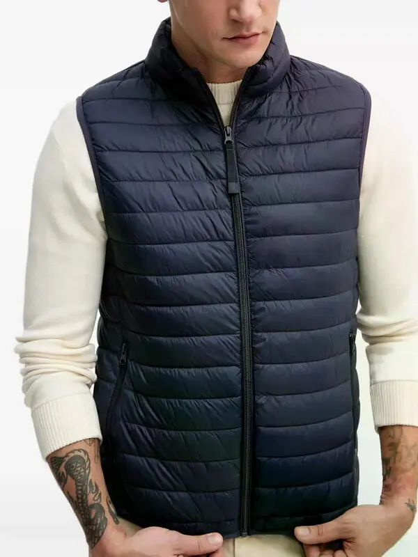 BENETTON Quilted High-neck Jacket