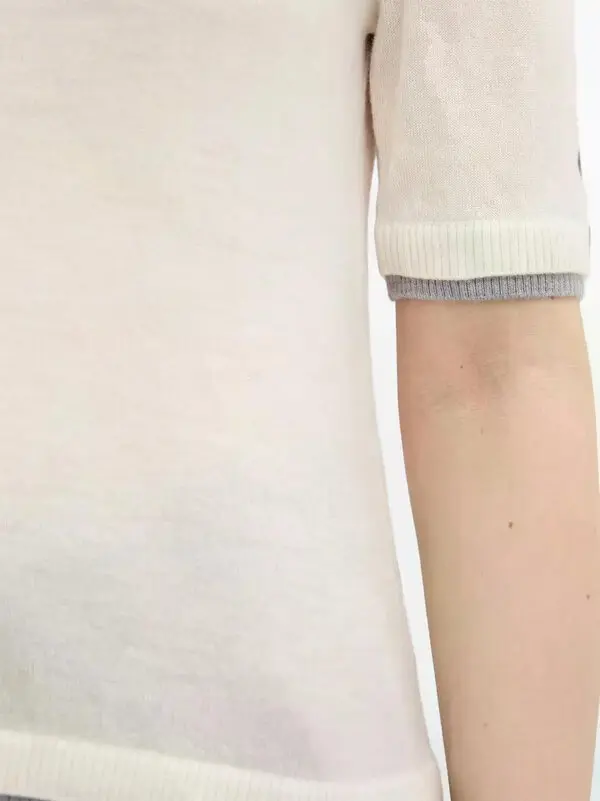 BENETTON Short Sleeve Sweater