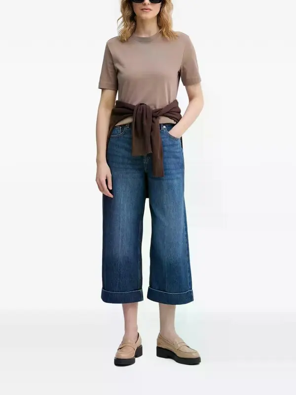 BENETTON Faded Turn-up Jeans