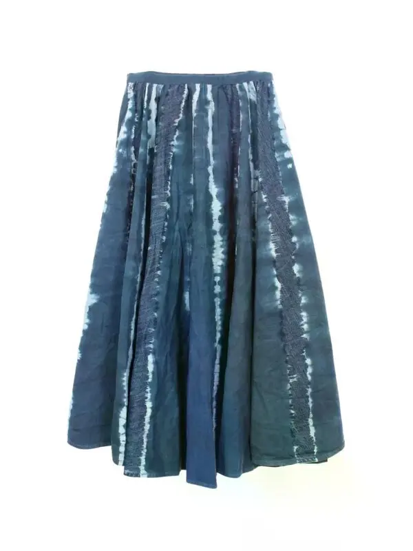 Dior Tie-dye Midi Skirt