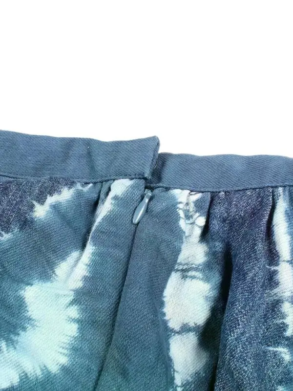 Dior Tie-dye Midi Skirt
