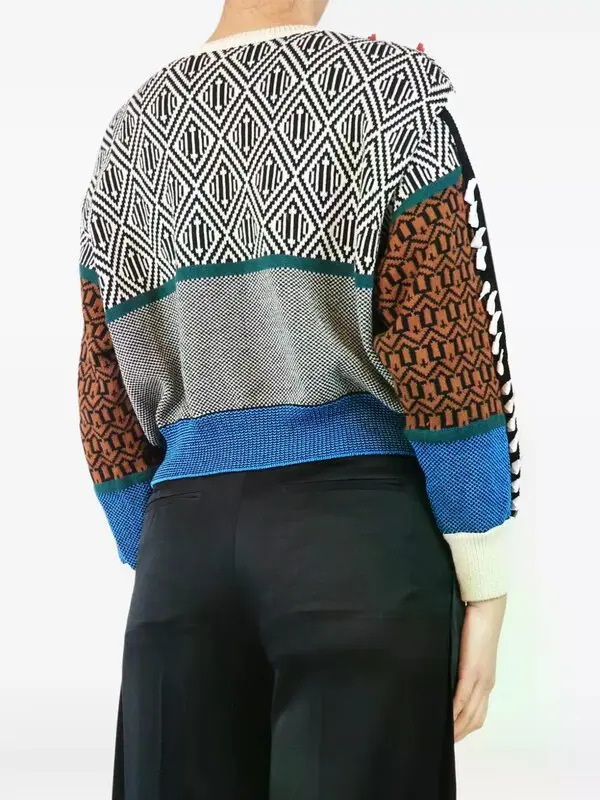 Toga Abstract Knit Sweater