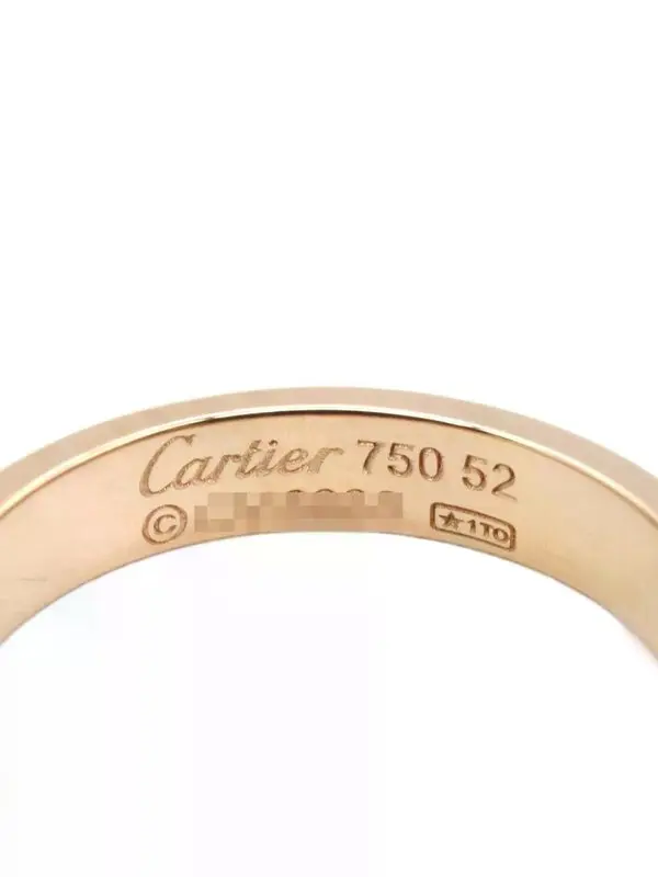 Cartier 18k Rose Gold Mini Love Ring - Pink