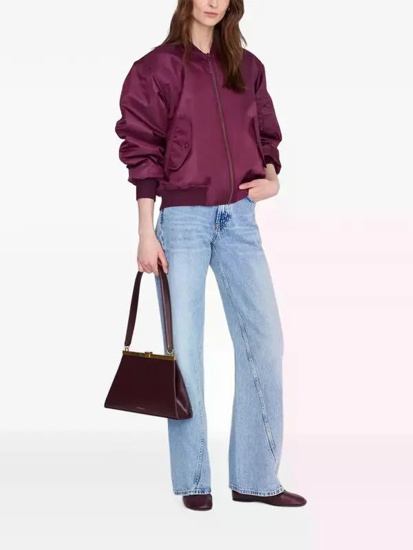 ANINE BING Leon Bomber Jacket - Red