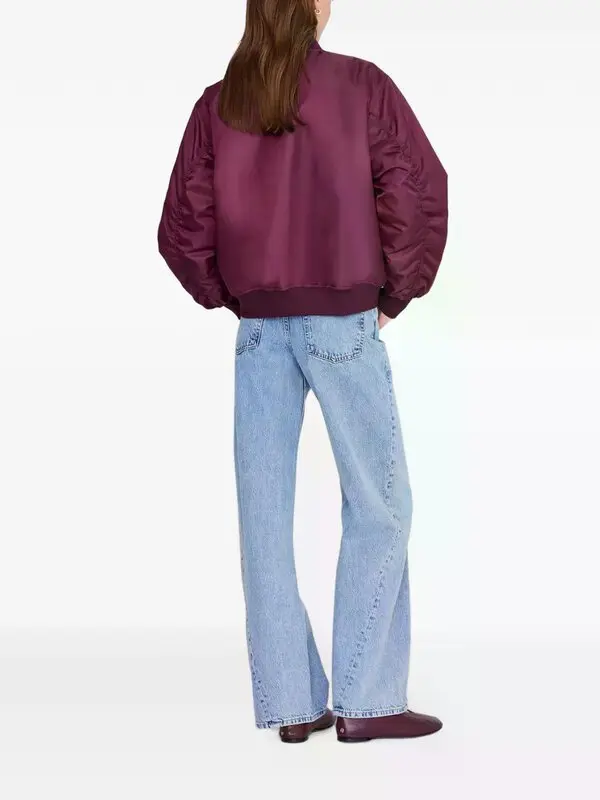 ANINE BING Leon Bomber Jacket - Red