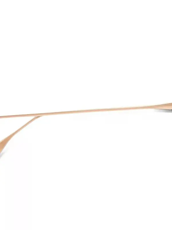 Dita Behcka Geometric-frame Glasses - Red