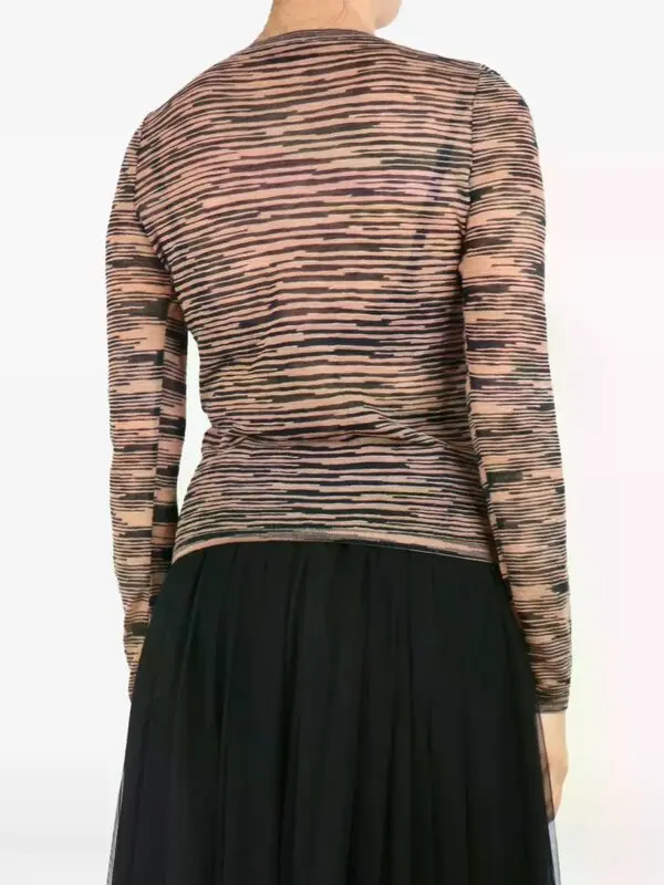Missoni Abstract Stripe Knit T-shirt