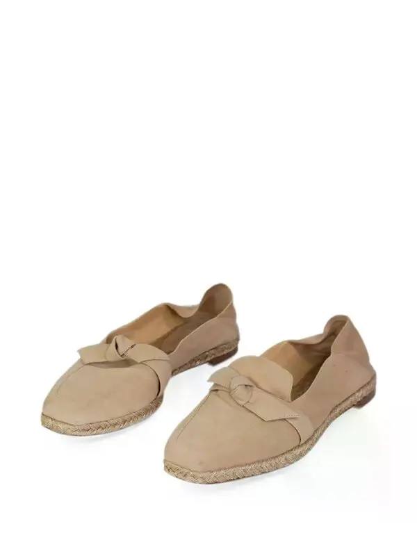 ALEXANDRE BIRMAN Knot-detail Square-toe Espadrilles