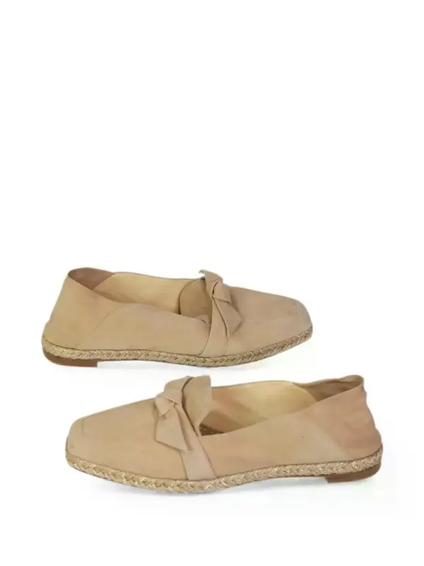 ALEXANDRE BIRMAN Knot-detail Square-toe Espadrilles