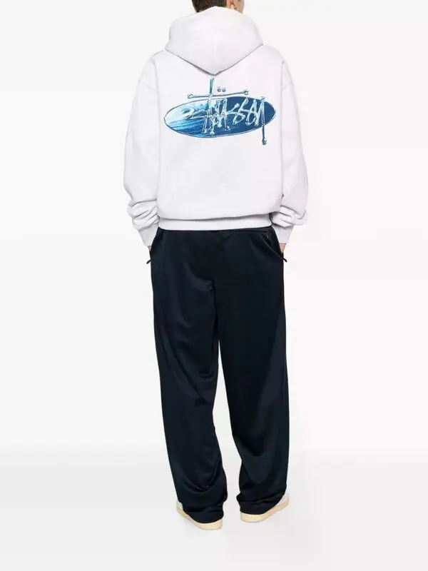 StÜssy Logo-print Drawstring Hoodie