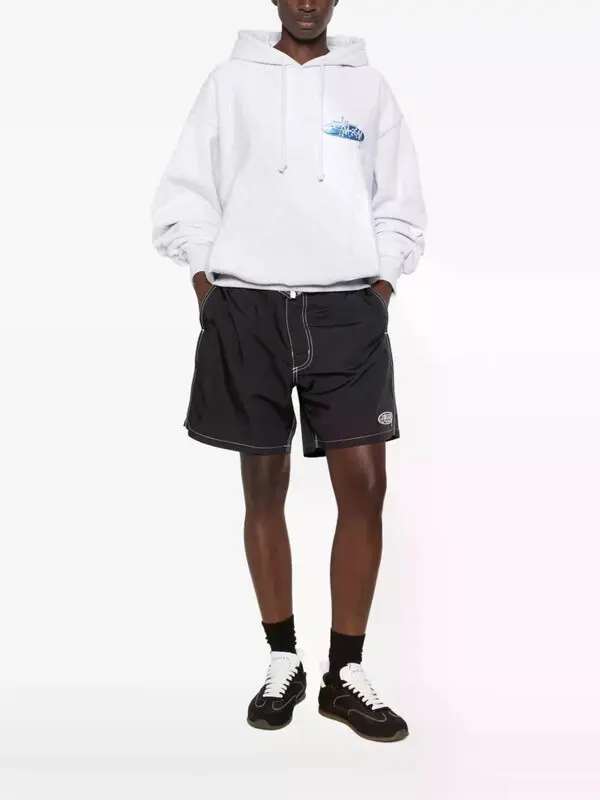 StÜssy Logo-print Drawstring Hoodie