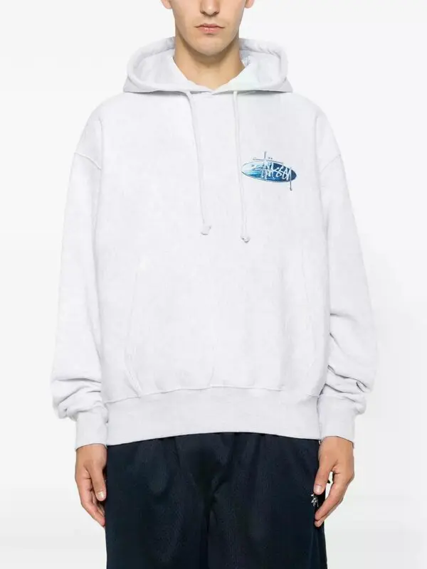 StÜssy Logo-print Drawstring Hoodie
