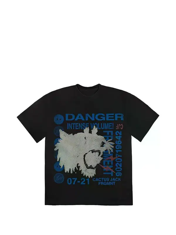 TRAVIS SCOTT Cactus Jack Fragment-print T-shirt