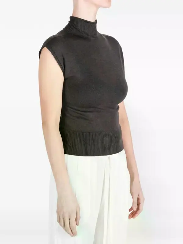 Rick Owens High-neck Sleeveless Top