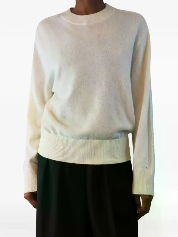 IRO PARIS Beige Knit Crew-neck Sweater