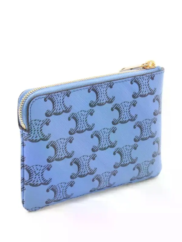Celine Triomphe Key Ring Coin Purse