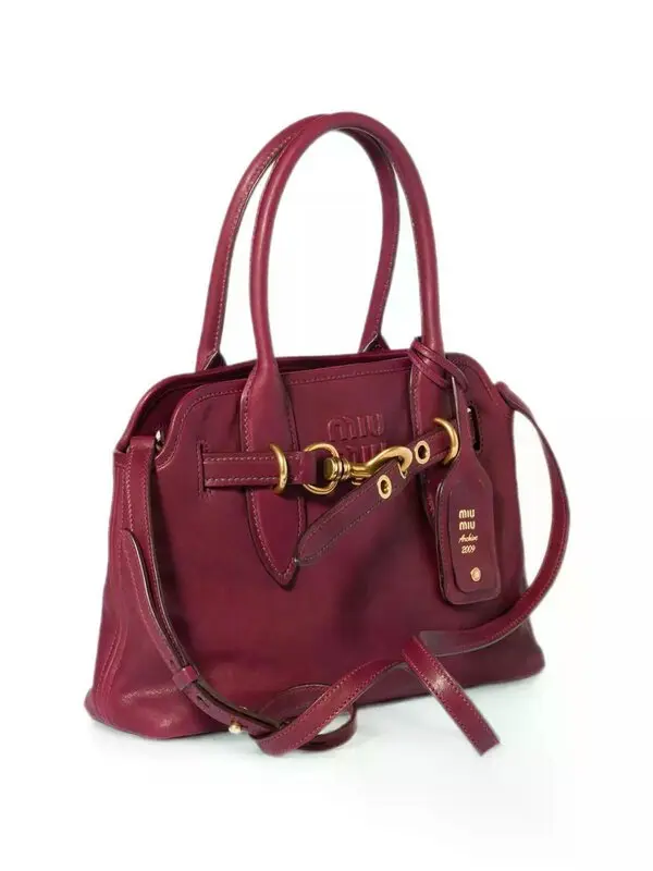 Miu Miu Aventure Nappa Leather Bag