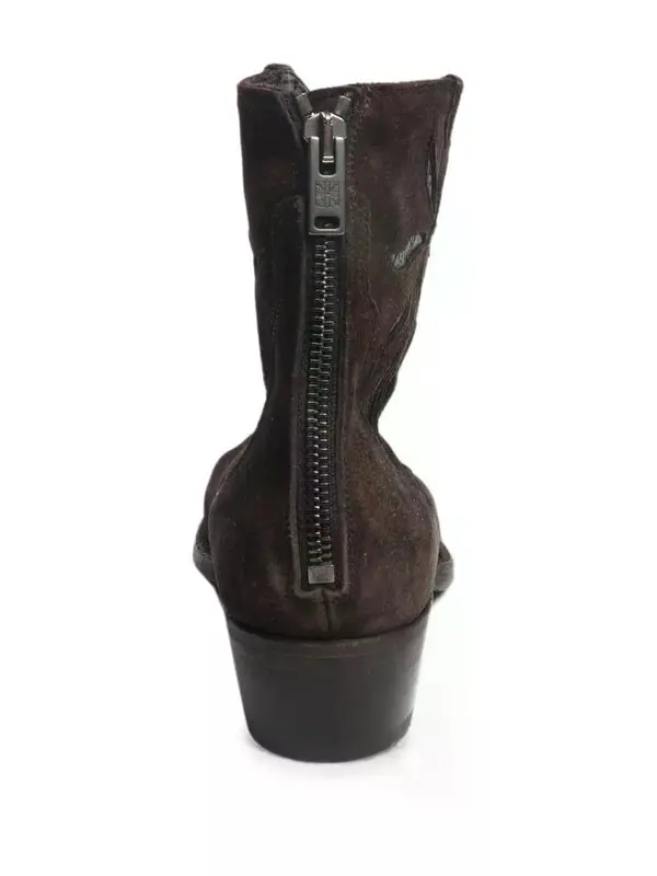 PANTANETTI Pointed-toe Ankle Boots