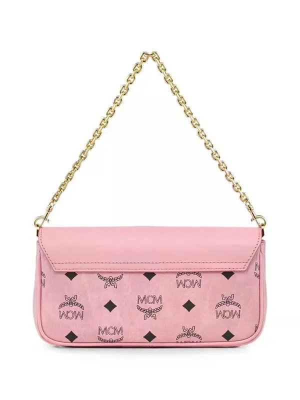 Mcm Medium Tracy Visetos Cross Body Bag