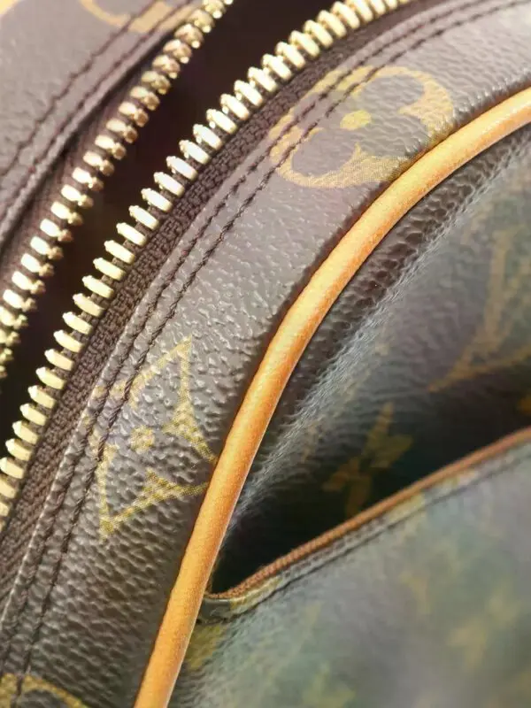 LOUIS VUITTON 2003 Monogram Pochette Ganju Belt Bag - Brown