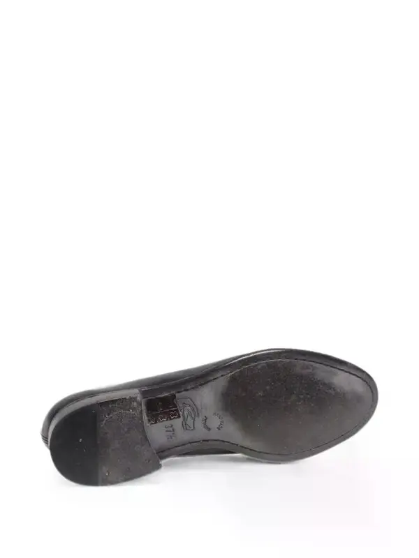 ALBERTO FASCIANI Calf Leather Penny Bar Loafers