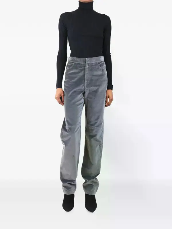 WRONG GENERATION Cropped Velvet Trousers