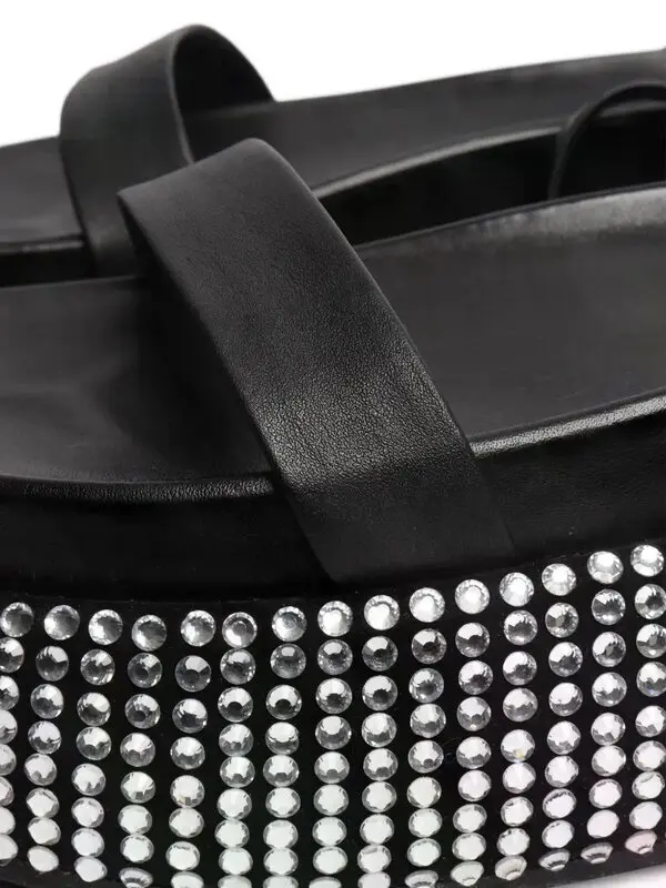 Simkhai Embellished Open-toe Platform Sandals