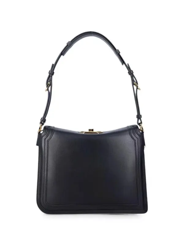 LANVIN Compagnon Leather Tote Bag
