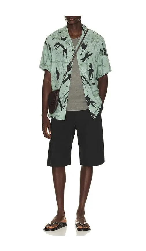 Oas Guardo Rocco Shirt In . Also - Green