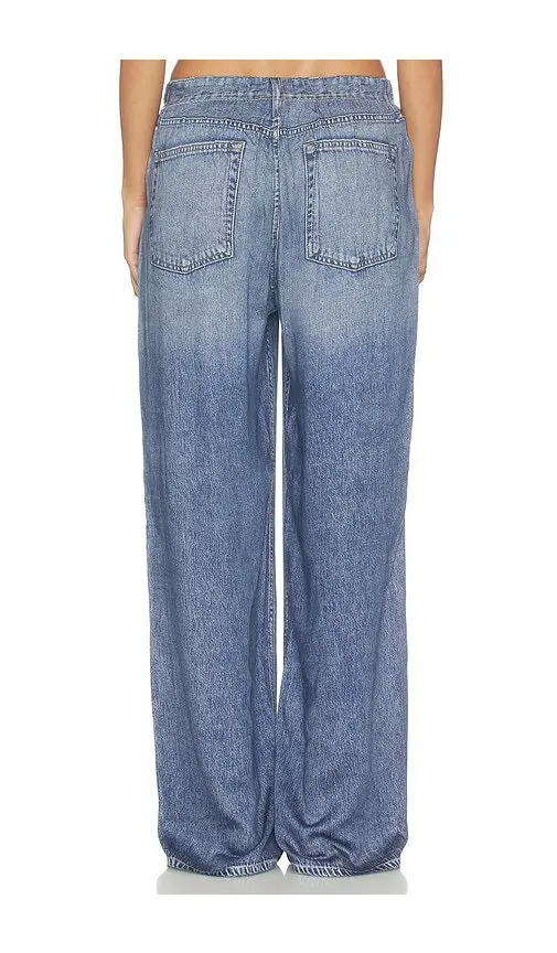 Rag & Bone Miramar Slink Wide Leg Pull On Jeans