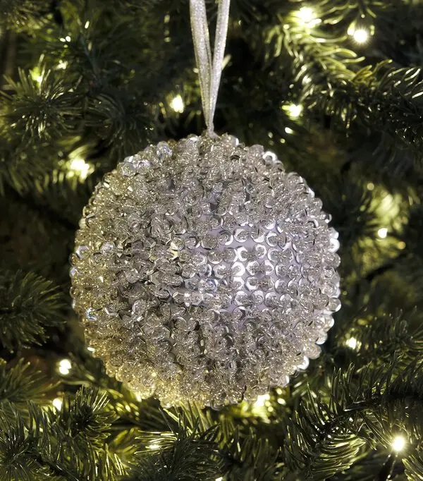Harrods Sequinned Bauble