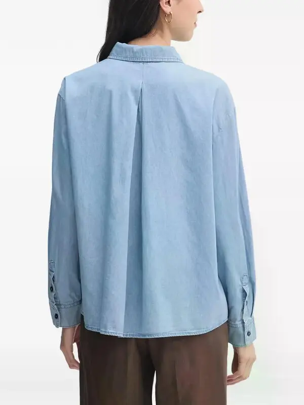 BENETTON Patch-pocket Long-sleeve Shirt