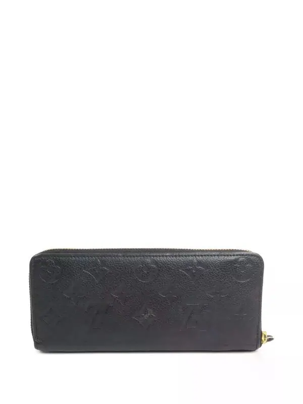 LOUIS VUITTON Clemence Wallet - Black