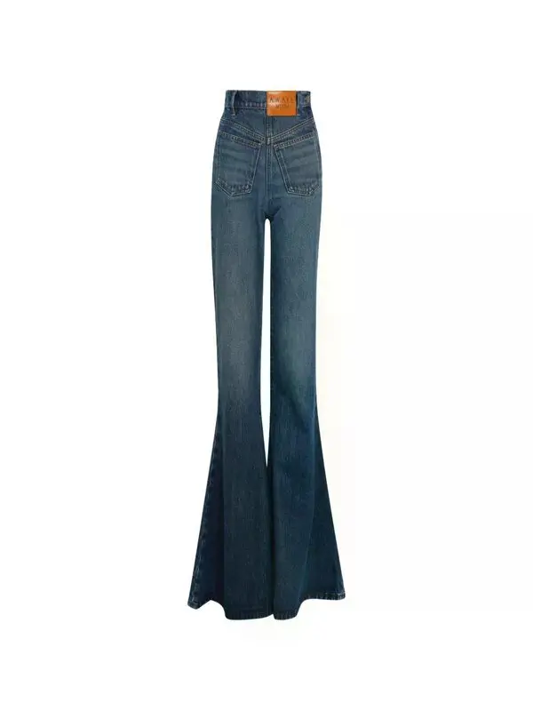 A.W.A.K.E. Mode Flared Mirror Jeans